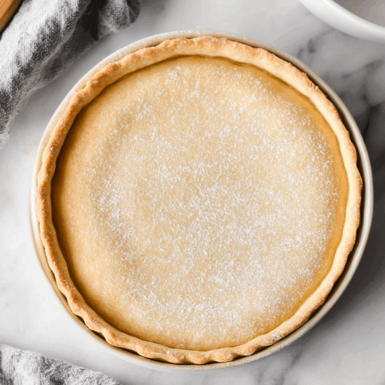 Pâte Sablée (Classic Sweet Tart Pastry)