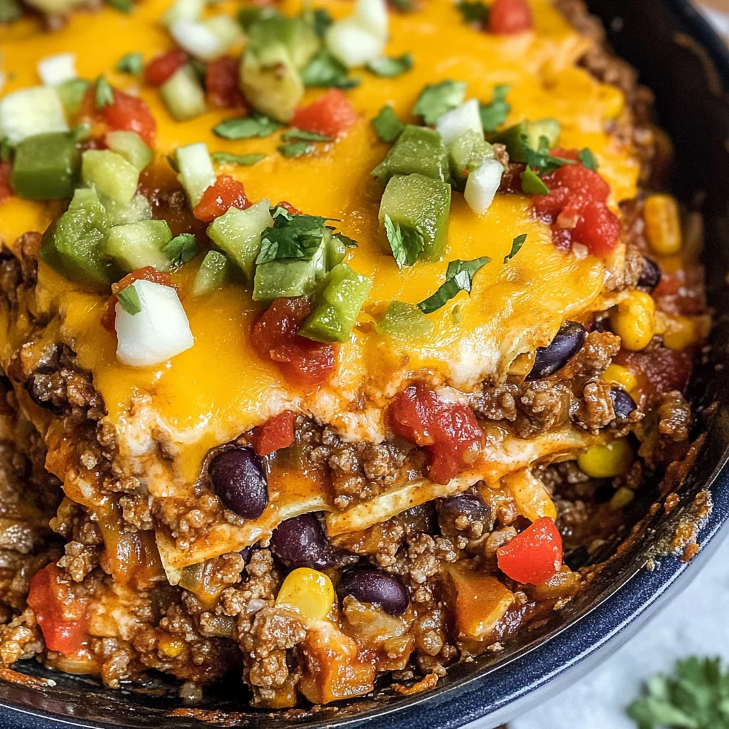 Easy Loaded Taco Beef Casserole That Wins Dinner Every Time